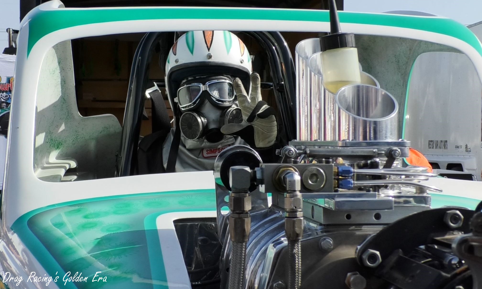 Harry Burkholder and his team. Drag Racing's Golden Era®