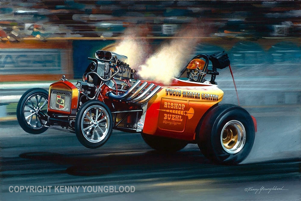 Kenny Youngblood. The Art of Drag Racing: Part 2 Drag Racing's Golden Era®