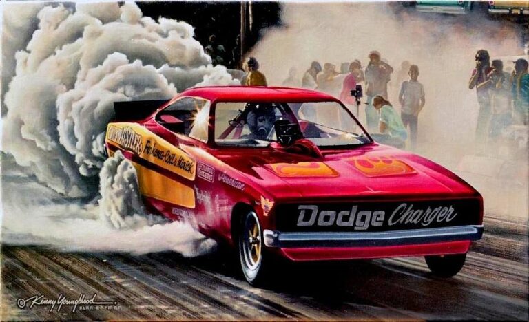 Kenny Youngblood. The Art of Drag Racing: Part 2 Drag Racing's Golden Era®